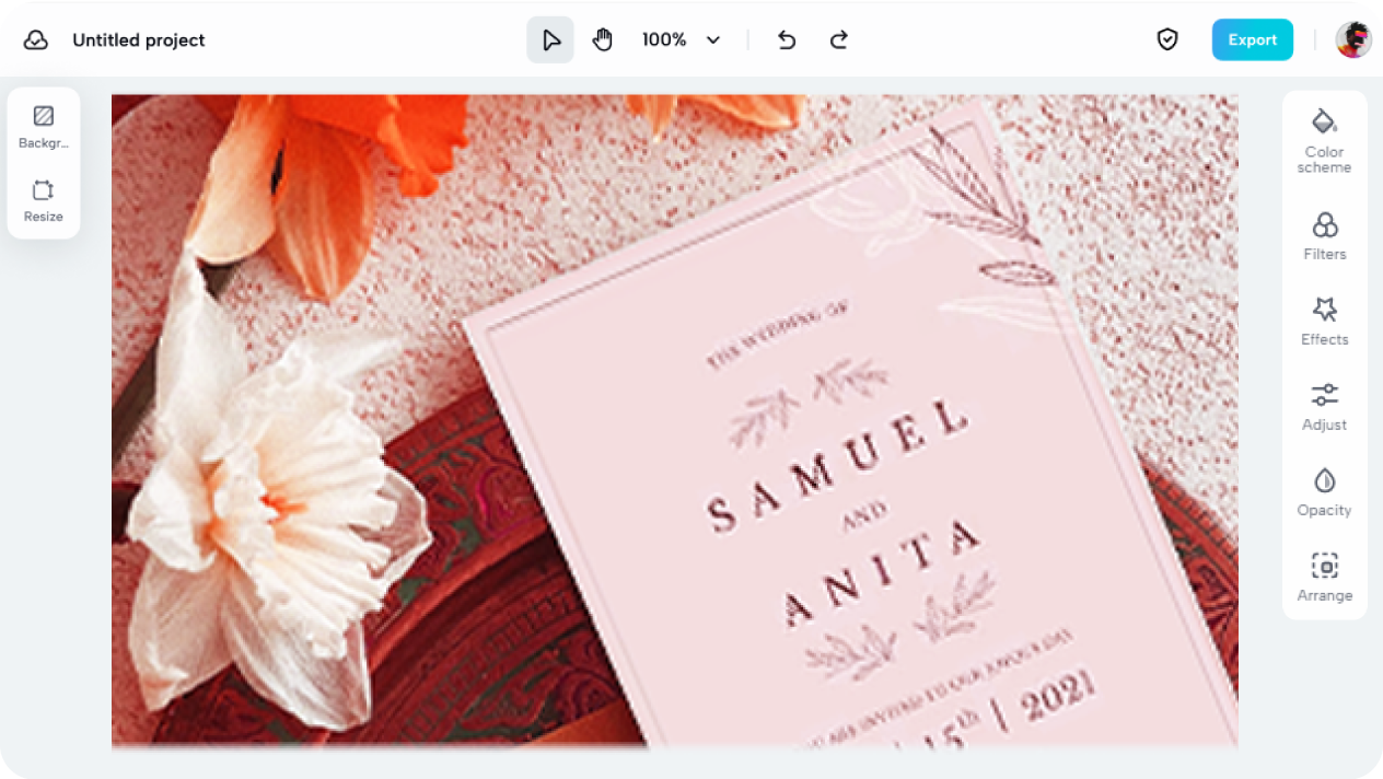 Engagement Invitation Cards Maker Online for Free