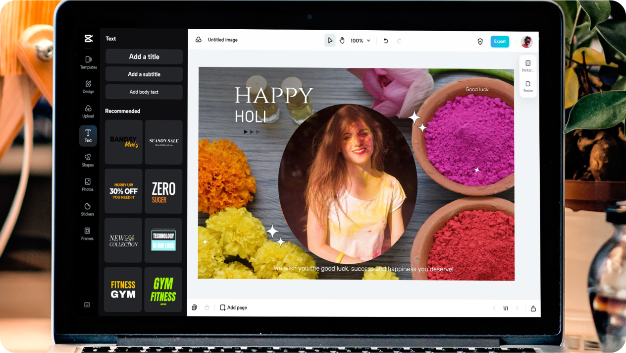 Free Online Holi Greeting Card Maker - Easy to Use