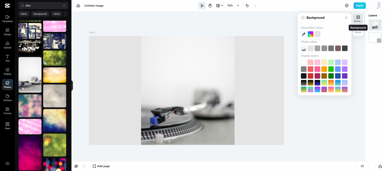 How to Blur Images Easily with CapCut - Online & Mobile Methods