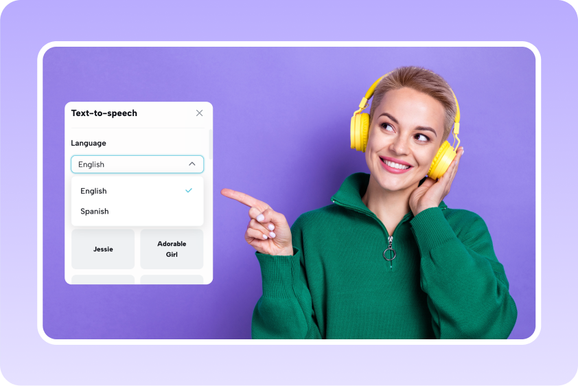 Metin Seslendirme Yapay Zeka Aracı | Mükemmel seslendirmeler yapın
