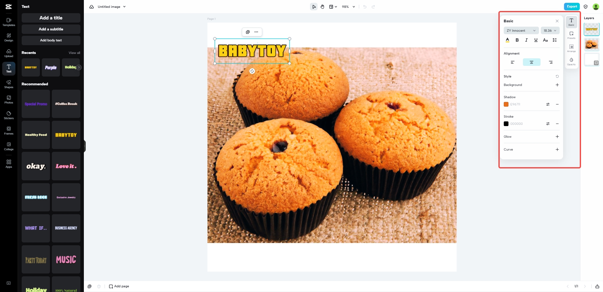 Edit Text on Your PNG Photo Online : Add Amazing Text for Free