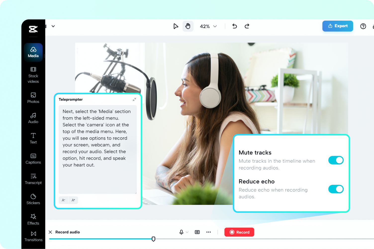 Voice Recorder | Edit and Record Your Voice Online