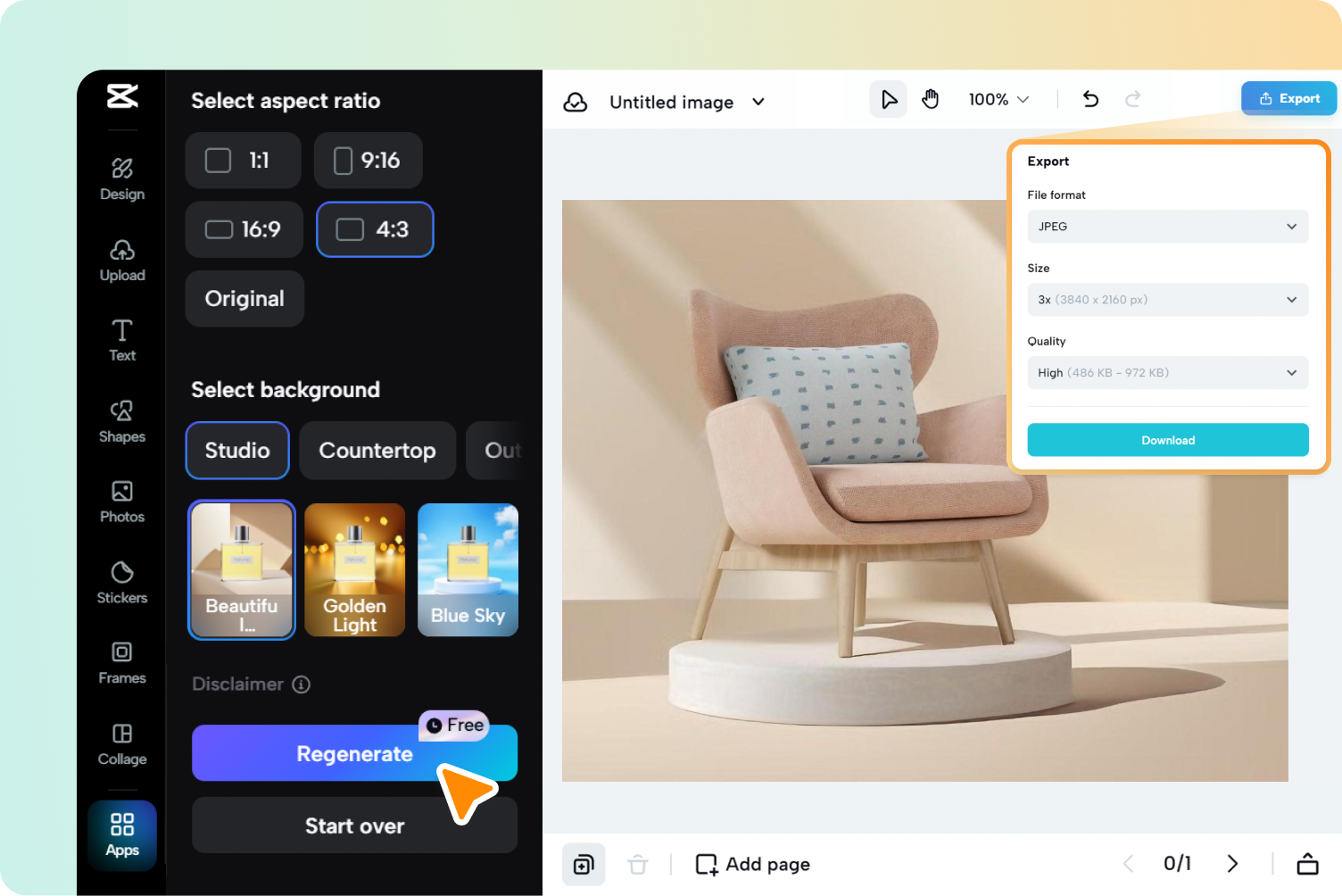 Free Product Photography Maker