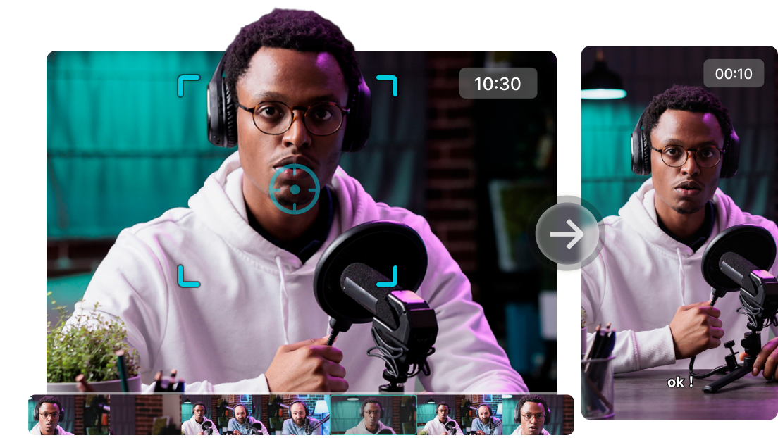 Create Viral Clips with Video Clip Editor Online