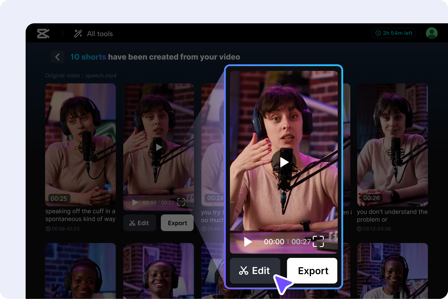 Create Viral Clips with Video Clip Editor Online