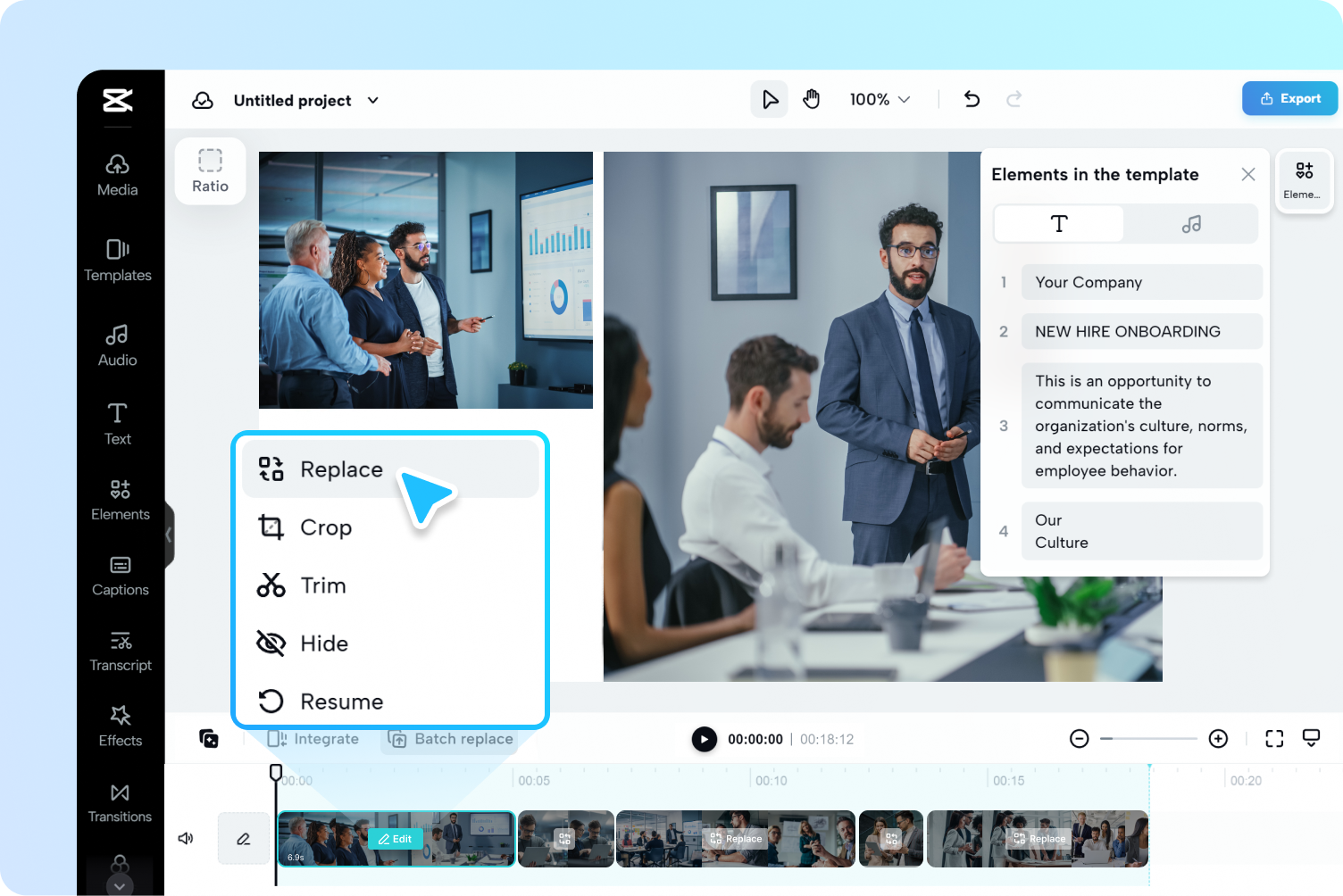 Edit Templates Online - Simplify Video Editing Workflow