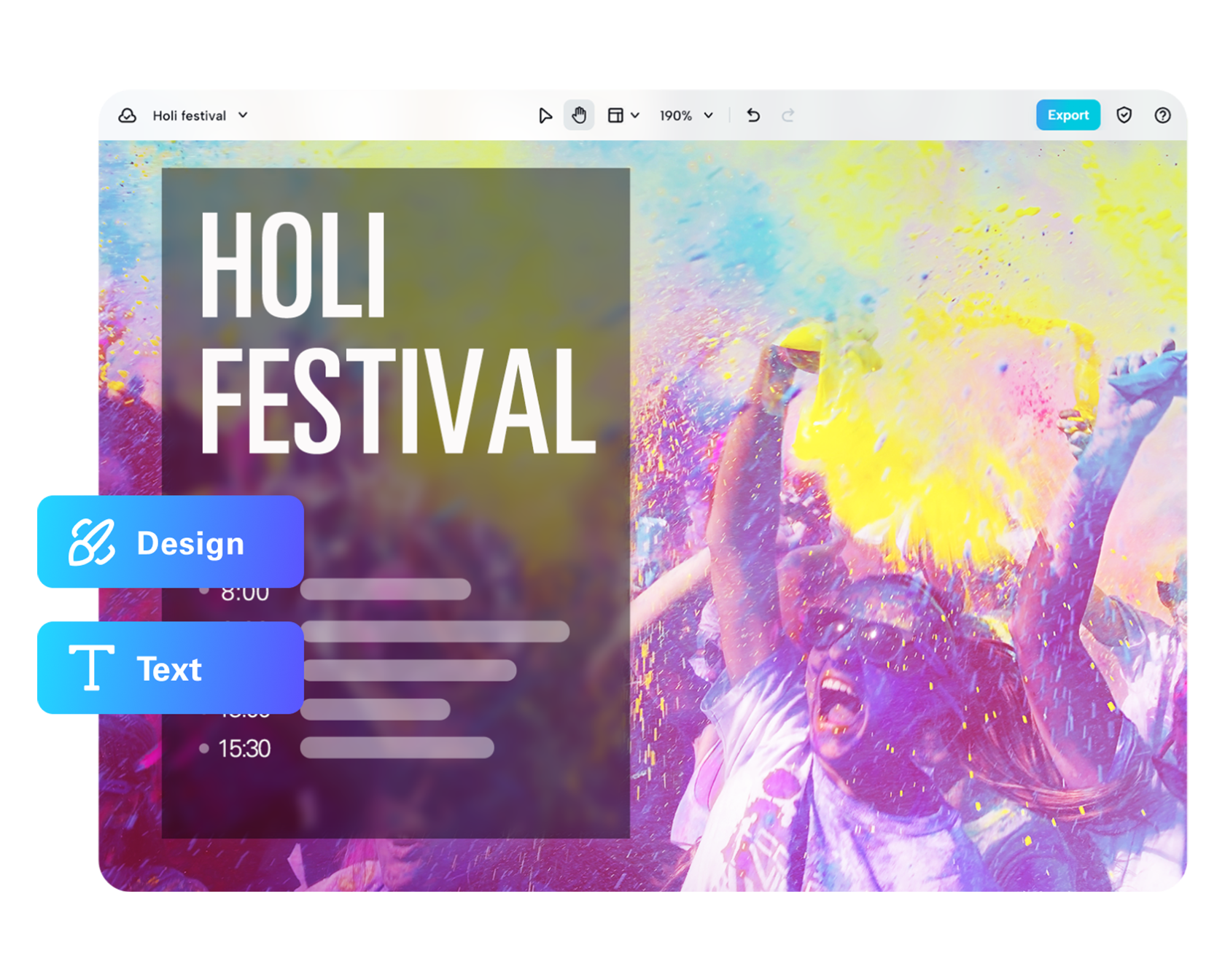 Free Online Holi Greeting Card Maker - Easy to Use
