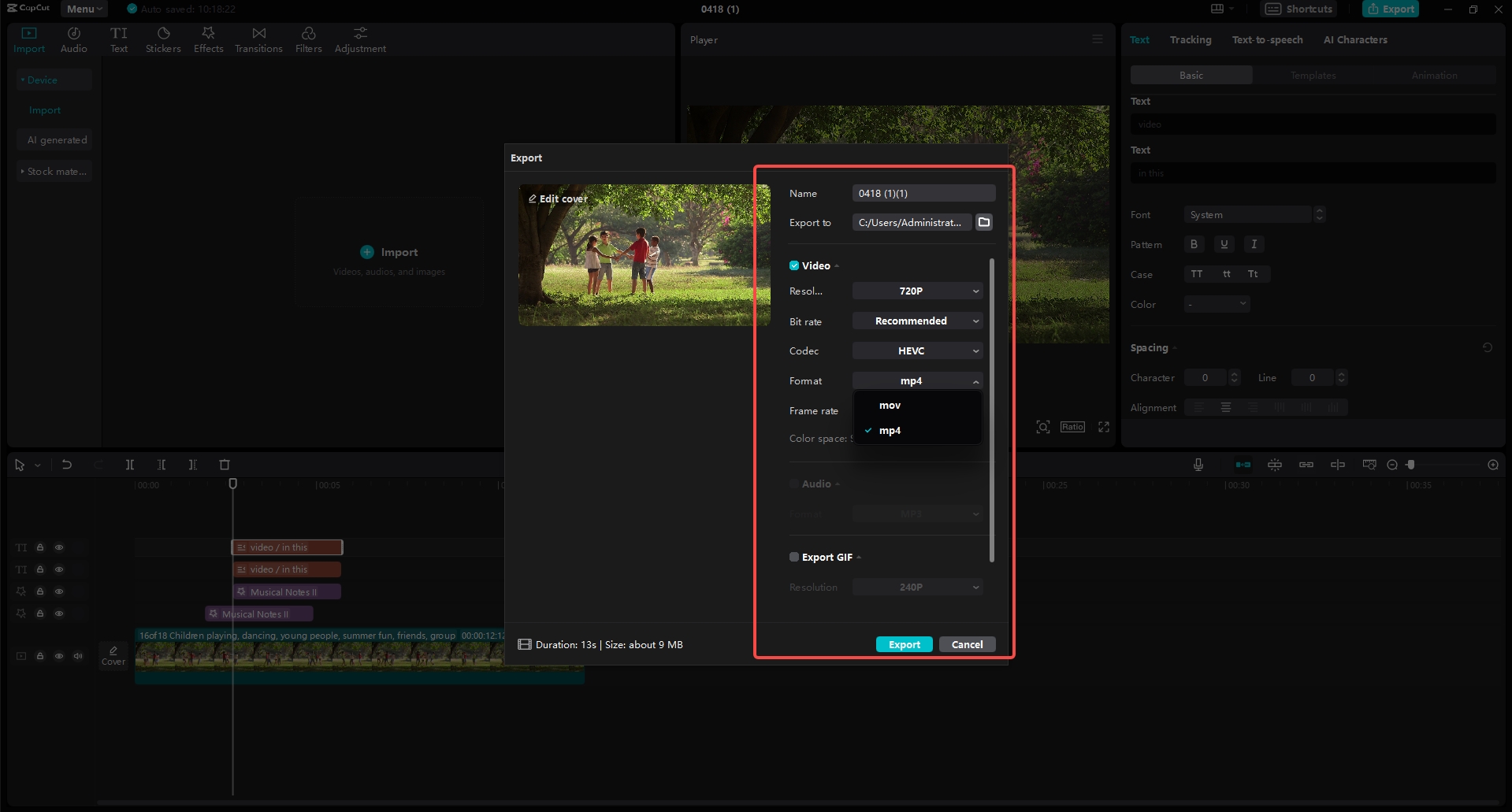 Easily Convert and Compress MOV to MP4 - Simplified but Efficient