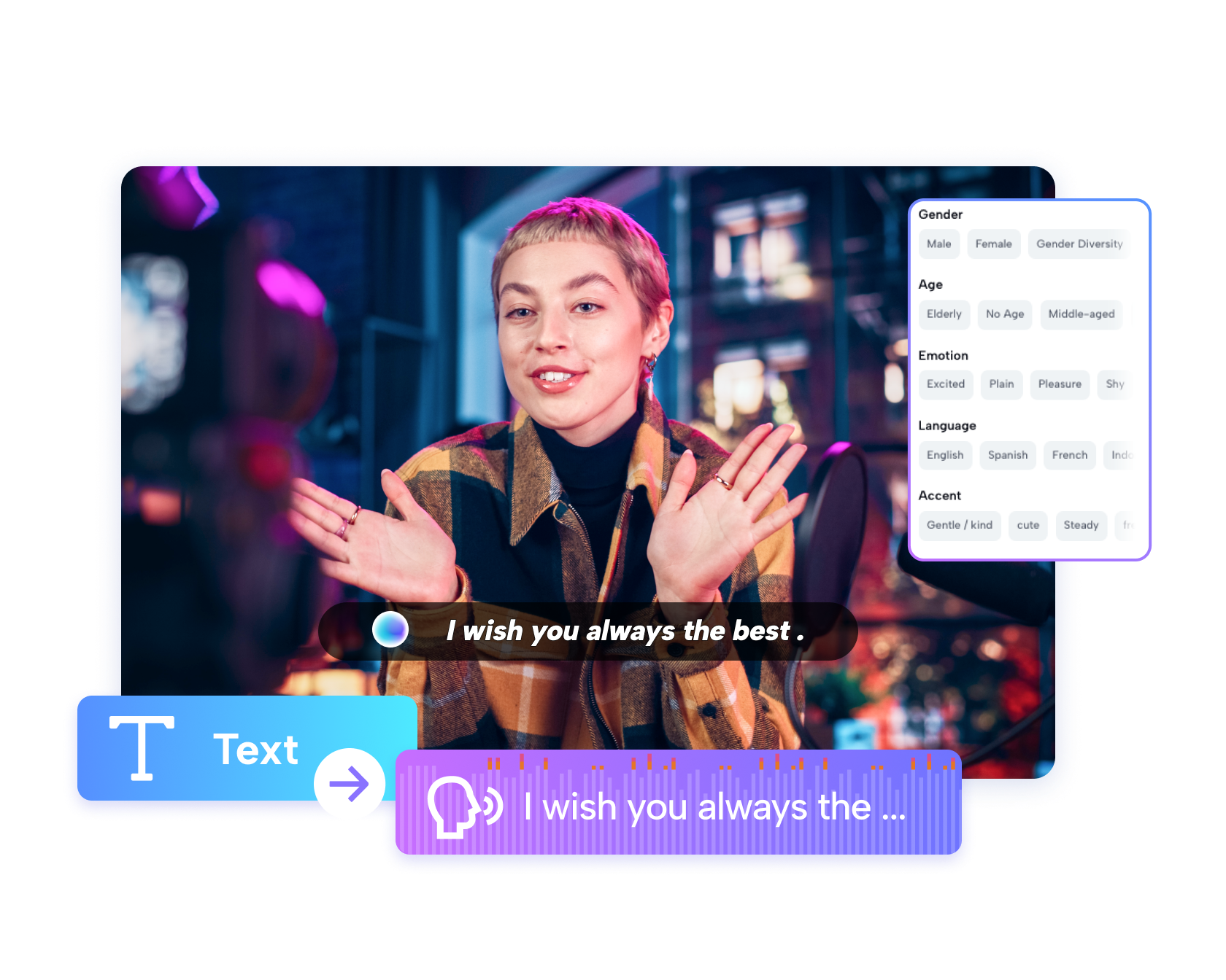 AI Text to Voice Converter for Free
