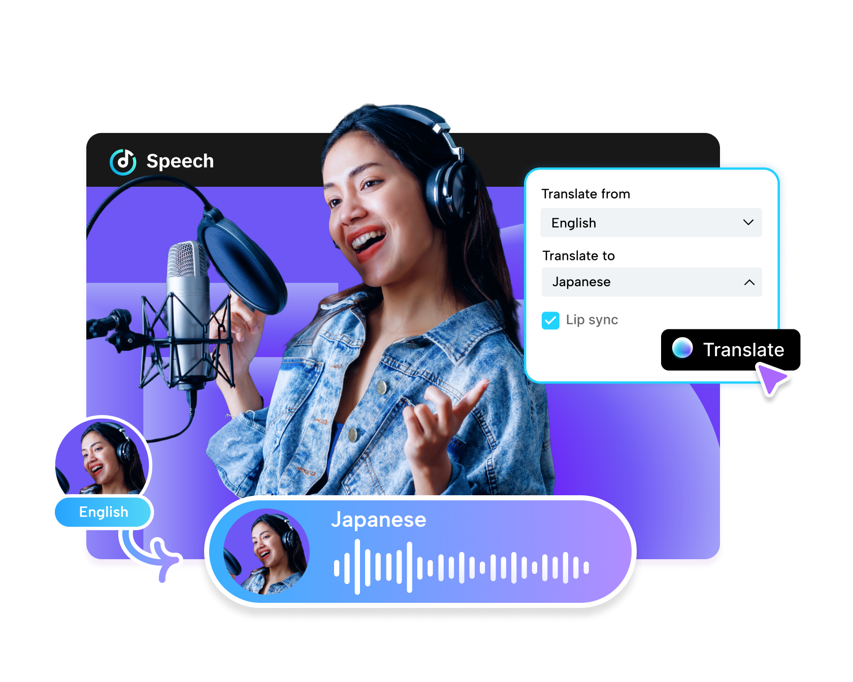 Online AI Video Translator - AI Dubbing Online