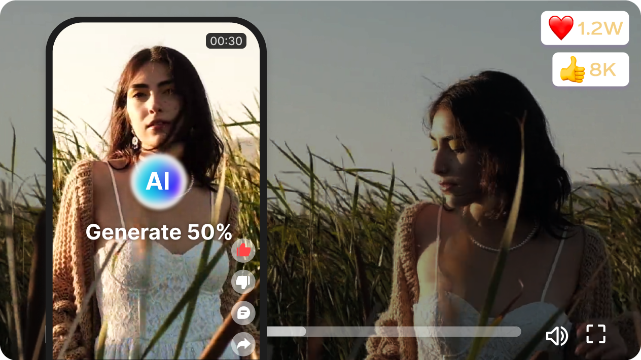 Free AI Short Video Generator Online - One-click Short Generation