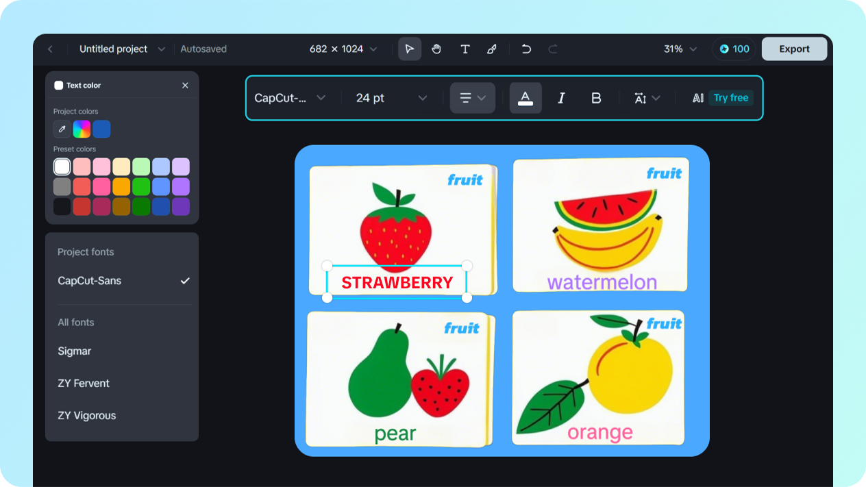 Skapa engagerande flashkort online gratis med vårt användarvänliga verktyg