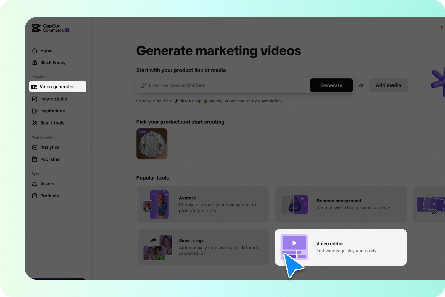 Edit Audio Online Free with Pippit