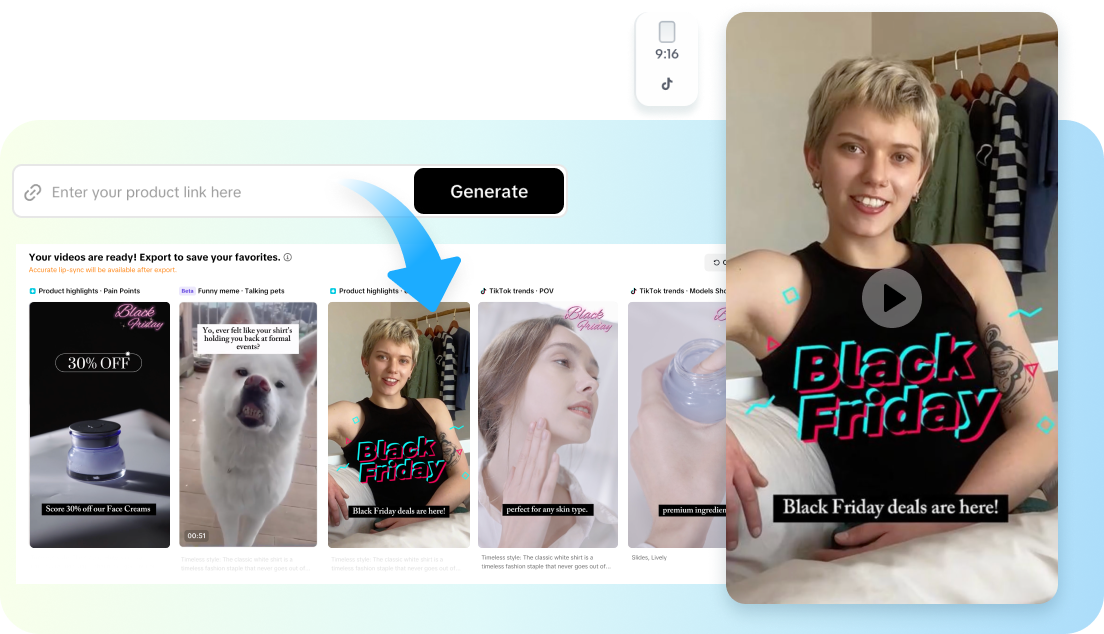AI TikTok Videos Generator – Fast, Easy, and Professional