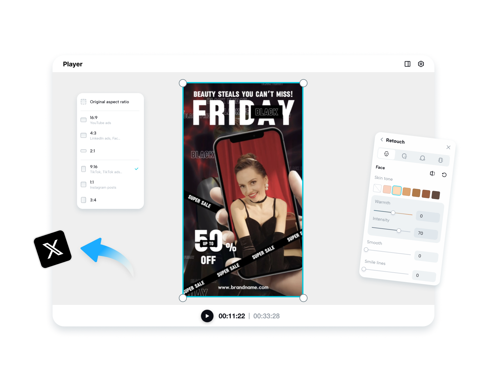 Twitter Video Tool - Make Engaging Twitter Videos Online