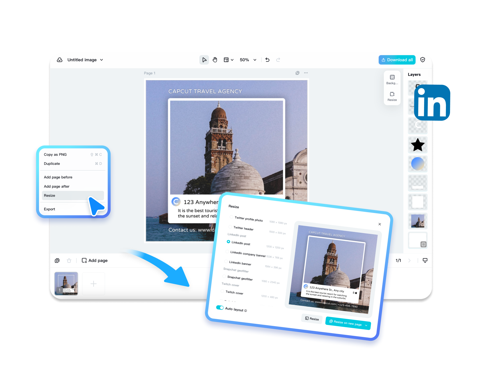 Redimensionador de imágenes para banners de YouTube: crea banners ...