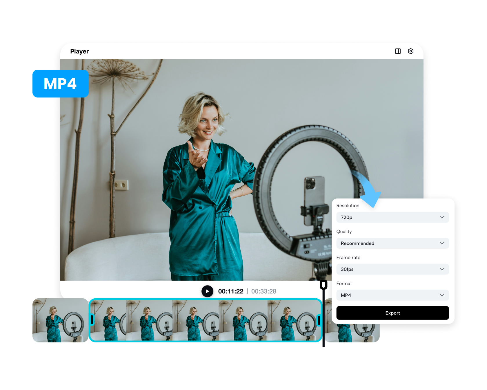 Mejor editor de MP4 en línea para edición de video sin esfuerzo para su ...