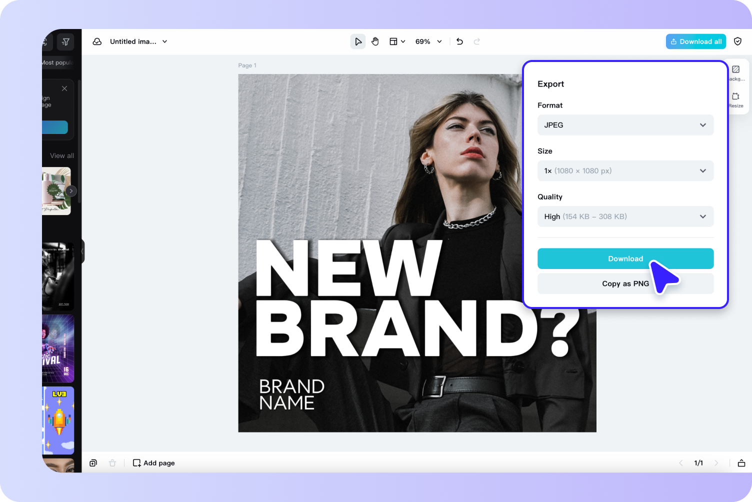 Ubah Ukuran Foto untuk Pencetakan: Dapatkan Bahan Branding Berukuran ...