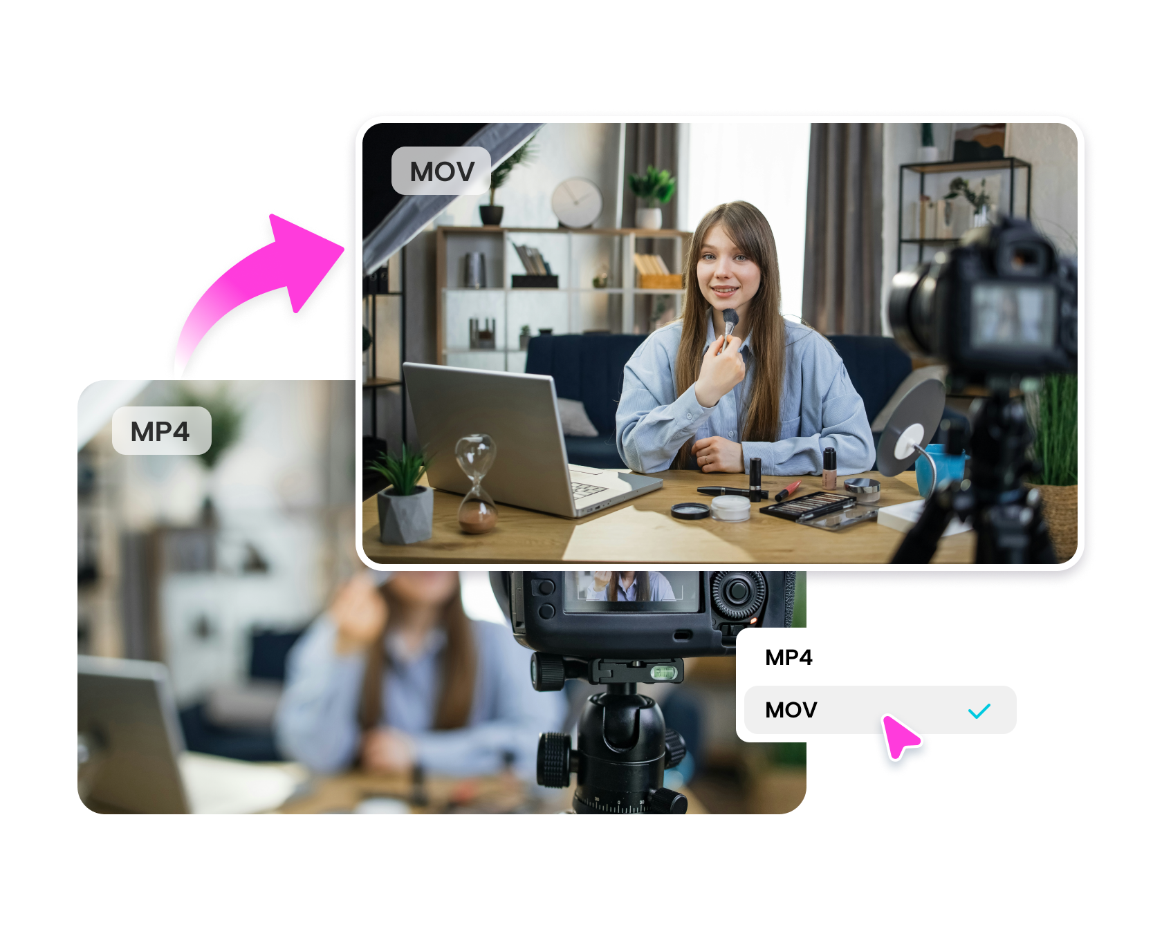 Convert MP4 to MOV Free | Quick & Effortless Video Conversions