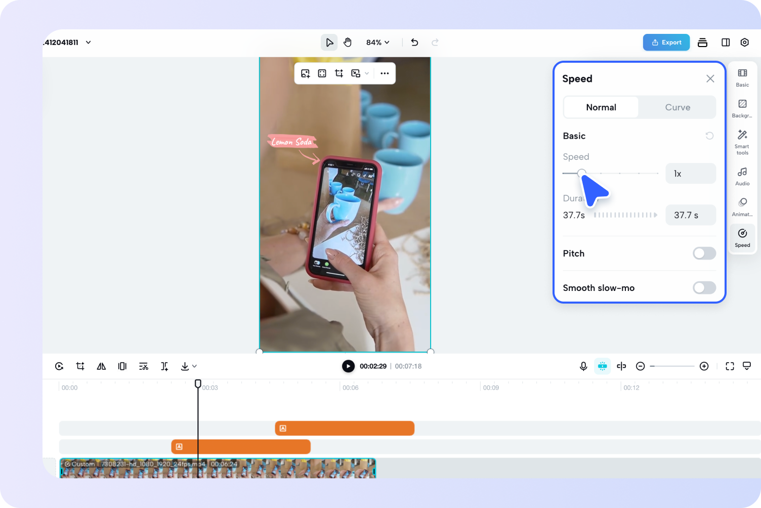Video Speed Changer | From Dramatic Slows to Lightning Fast Clips