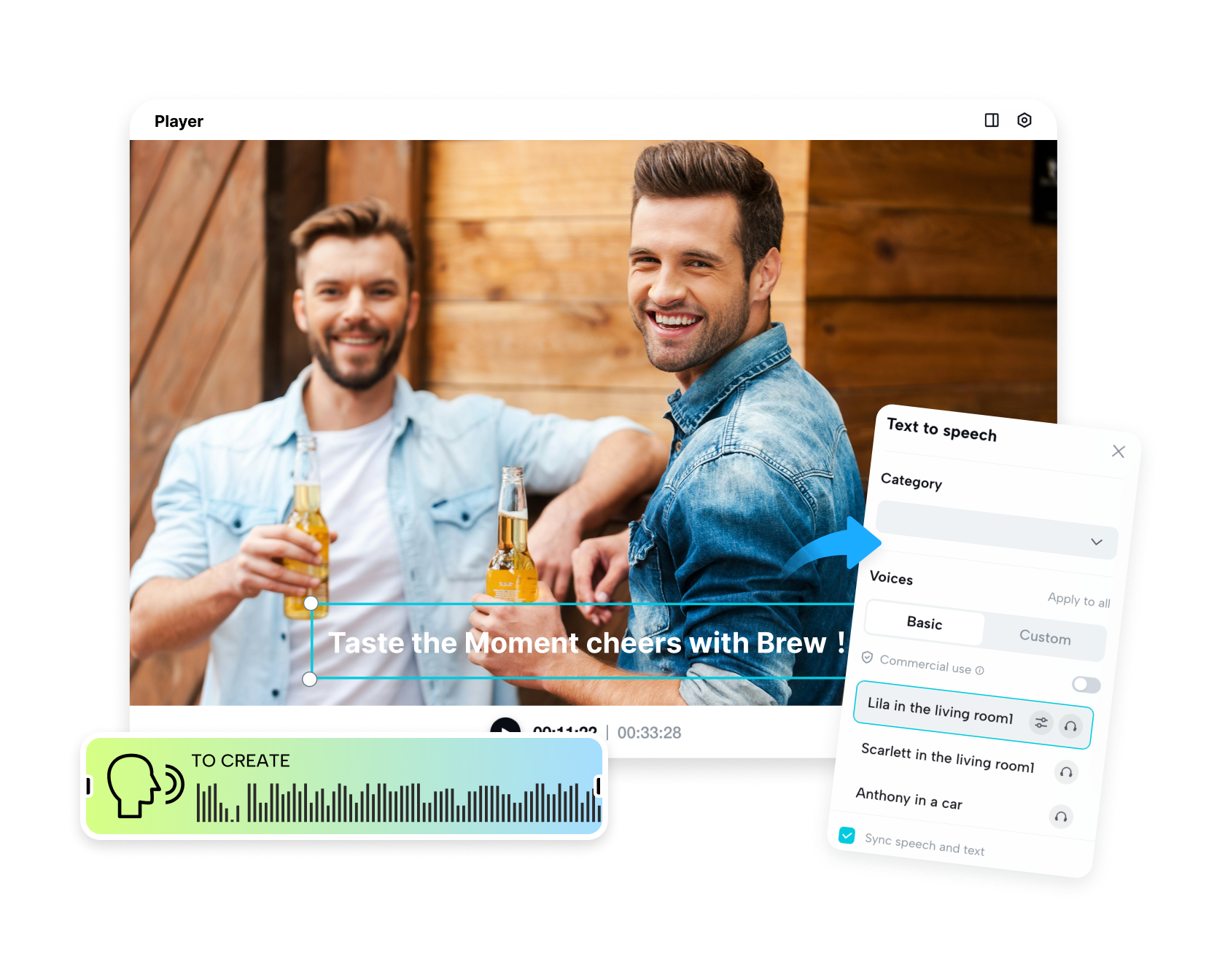 AI Text-to-Speech Generator: Speak Directly to Your Audience