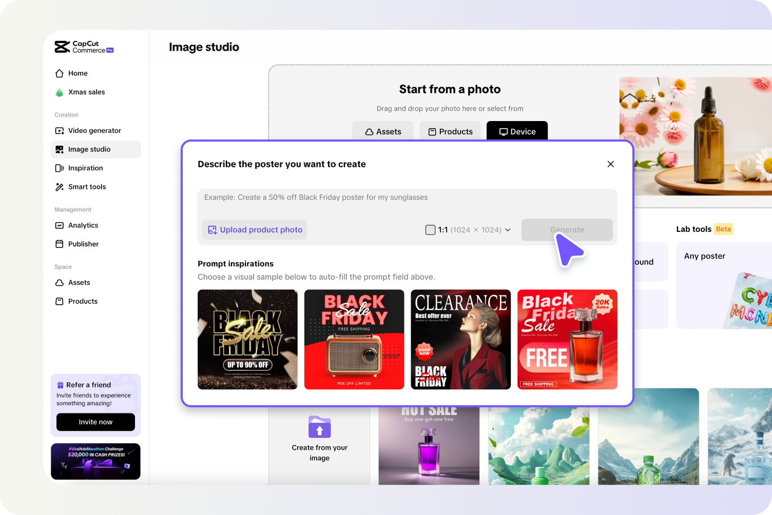 Free AI Text to Image Generator: Create Sales & Marketing Materials