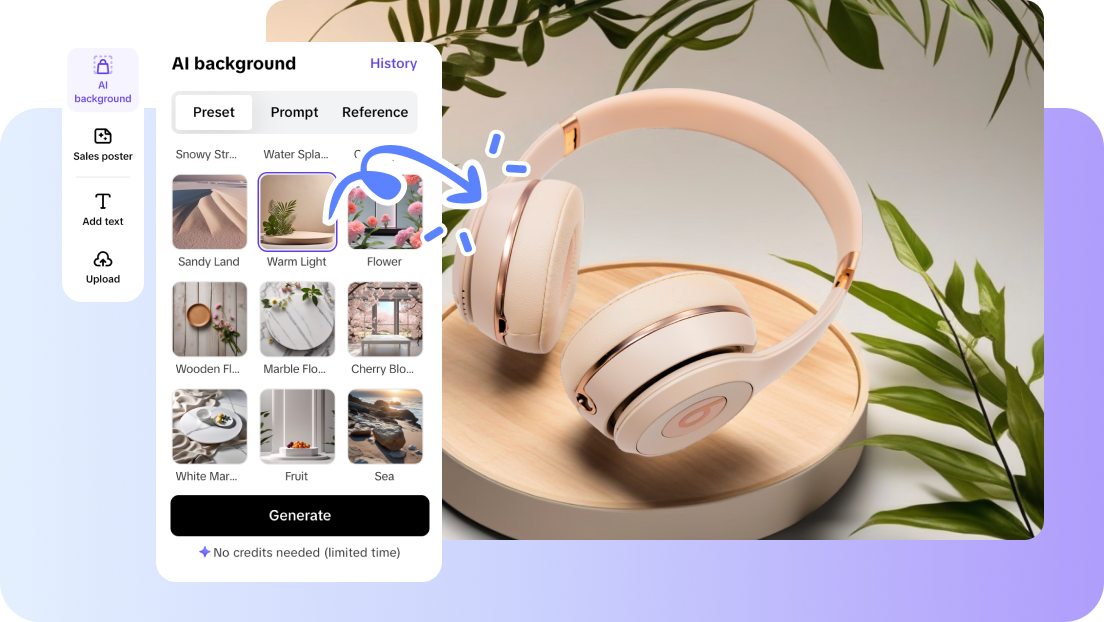AI Background Generator: Effortlessly Create Professional Images