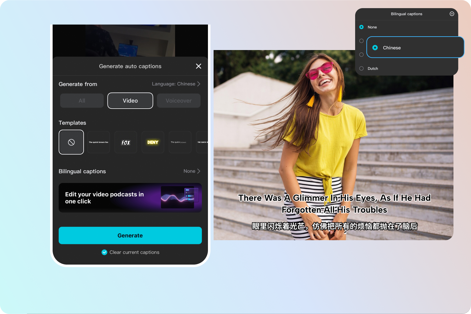 Auto Captions App: Generate Your Captions with One Click
