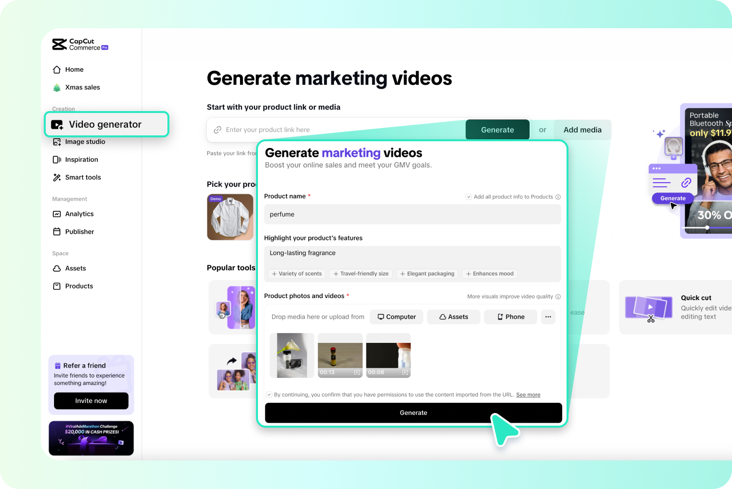 Generatore di video AI gratuito online: crea video accattivanti all'istante