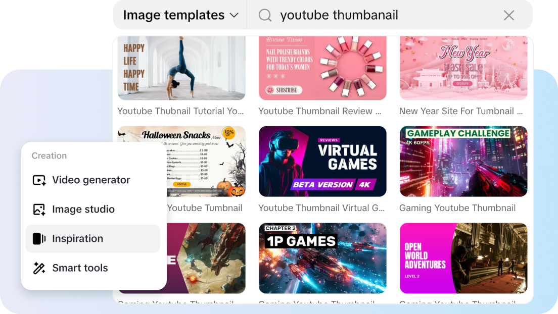 Thumbnail-KI-Generator: Perfekte YouTube-Thumbnails in Sekunden