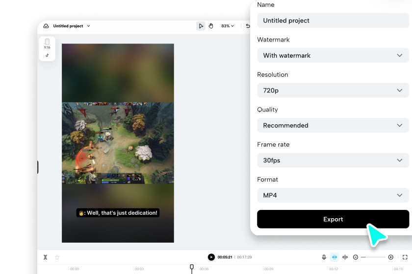 Free Gaming Video Editor Online: Highlight Epic Game Moments